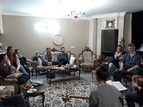 Persian Night - Narcis Hostel - Isfahan Travel Communicate Experience